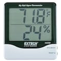 Extech Indoor Digital Hygrometer, 14 to 140 F, Depth: 4/5 in 445703 | Zoro