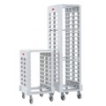 Rubbermaid Commercial End-Load Rack, 23 3/4x28 3/4x67 7/8, White ...