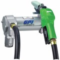 Gpi Fuel Transfer Pump, 12VDC, 25 Max. Flow Rate , 4/10 HP, Cast Iron ...