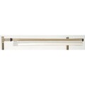 Pro-Line Overhead Light/Frame, 60x16x6, Beige/White OLF60 | Zoro