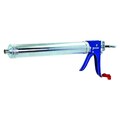 Newborn Caulk Gun, Blue/Silver, Metal, 24 oz 324 | Zoro