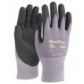 Pip Foam Nitrile Coated Gloves, Palm Coverage, Black/Gray, L, PR 34-874 | Zoro
