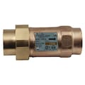 Apollo Valves Dual Check Valve, 3/4 In, NPT, LF Bronze 4ALF3A44A | Zoro