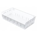 Akro-Mils Stack Bin, Industrial Grade Polymer, Clear 30838SCLAR | Zoro