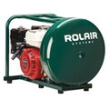 Rolair Portable Gas Air Compressor, 4.5gal, 4.0HP GD4000PV5H | Zoro