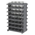 Akro-Mils Steel Pick Rack, 36-3/4" W x 60-1/4" H x 24" D, 16 Shelves ...