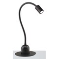 Electrix Task Light, LED, 120V, 6W, Black 7844 BLACK | Zoro