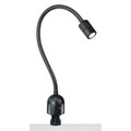 Electrix Task Light, LED, 120V, 6W, Black 7840 | Zoro