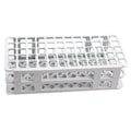 Dynalon Test Tube Rack, 6x12 Format, White, 2-5/8"H 225655-0000 | Zoro