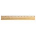 Westcott Ruler, Wood, 15 In 05225 | Zoro