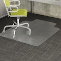 Deflecto Chair Mat, Traditional Lip, Clear, Straight CM13232GR | Zoro