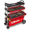 Beta C27S Tool Trolley, 3 Drawer, Gray, Sheet Metal, 27 in W x 12 in D ...