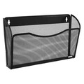 Rolodex Wire Mesh Wall File Letter, Black 21931 | Zoro