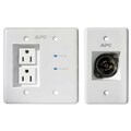 Apc Power Filter and Connection Kit, White INWALLKITWHT | Zoro