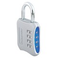 Master Lock Combination Padlock, 4 Dials 653D | Zoro