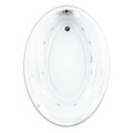 American Standard Oval Whirlpool EverClean Tub, White 2903018WC.020 | Zoro