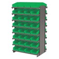 Akro-Mils Sided Pick Rack, 24x36.75x60.25, Green APRD150G | Zoro