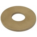 Zoro Select Flat Washer, For Screw Size M5 , PEEK Plain Finish, 10 PK ...