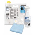 Diversey Liquid Glass Cleaner Concentrate Kit, 1 gal., Blue, Unscented ...