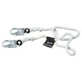 Honeywell Miller Positioning Lanyard, 5 ft., White 201RS-8-Z7/5FT | Zoro