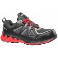 Reebok Size 12W Men's Athletic Shoe Composite Work Boots, Black/Red ...