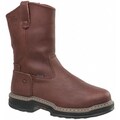 Wolverine Size 7-1/2 Men's Pull On Steel Work Boots, Dark Brown W02359 ...