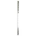 Econoco Single Slotted Standard 72"H, Silver, 10PK SS12/72 | Zoro