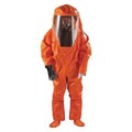 Microchem Encapsulated Suit, Orange, Chemical Laminate, Zipper 68-6000 ...