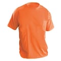 Occunomix 2XL T-Shirt, Hi-Vis Orange LUX-XSSPB-O2X | Zoro