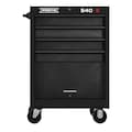 Proto 540S Rolling Tool Cabinet, 4 Drawer, Dual Black, Steel, 27 in W x ...