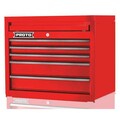 Proto 540S Top Chest, 5 Drawer, Red, Steel, 27 in W x 18 in D x 23 in H ...