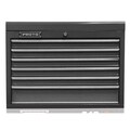 Proto 540 Top Chest, 6 Drawer, Black, Steel, 27 in W x 18 in D x 23 in ...