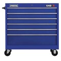 Proto 540S Rolling Tool Cabinet, 6 Drawer, Gloss Blue, Steel, 41 in W x ...