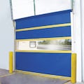 Tmi Curtain Door, 22 oz. Coated PVC, 10 ft. H 999-10364 | Zoro