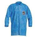 Dupont Disposable Lab Coat, 4XL, Blue, PK30 PB212SBU4X003000 | Zoro