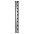 Tapco Sign Post, Silver, Steel, 10 ft L 1603-00005 | Zoro