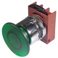 Abb Illuminated Push Button Operator, 22 mm, Green P9M-EM4VL | Zoro