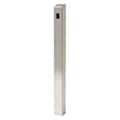 Pedestal Pro Entry Pedestal, 48"H, Stainless Steel ADA-SS-TWR-47X4X4 | Zoro