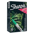 Sharpie Emerald Permanent Marker, Fine Tip, 12 PK 2029679 | Zoro