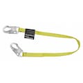 Honeywell Miller Positioning Lanyard, 24 in, Yellow 213WLS-Z7/2FTYL | Zoro