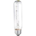 Signify Incandescent Lamp, T10 Bulb Shape, 40W BC40T10/TP 6/1 | Zoro