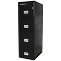 Sentry Safe 4 Drawer Fire-Resistant Filing Cabinet, Black, Letter ...