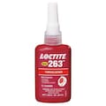 Loctite Primerless Threadlocker, LOCTITE 263, Red, High Strength ...