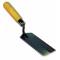 Qep Margin Trowel, 1/4 x 1/4 V Notch 42105-12 | Zoro