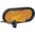Truck-Lite Turn Lamp, Oval, Yellow 60015Y | Zoro