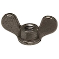 Zoro Select Wing Nut, 1/2"-13, Malleable Iron, Plain, 1.125 in Ht, 2 in ...