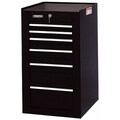 Proto 450HS Side Cabinet, 6 Drawer, Black, Steel, 19-1/2" W x 25" D x ...
