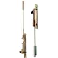 Ives Latching Automatic Flushbolt, Metal Door FB51P-12-MD US32D | Zoro
