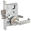 Yale Lever Lockset, Mechanical, Privacy, Grade 1 AUR8802FL x 626 | Zoro