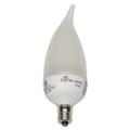 Current Frosted LED Lamp, Candle, 2W, E12,2700K LED2/DCAC-F/827 | Zoro